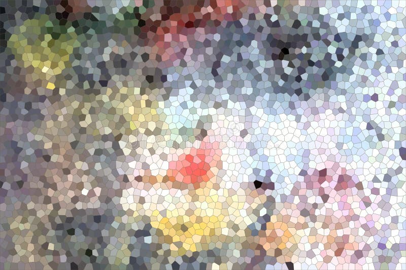 Texture or Background of Stained Glass of Varied Colors. Stock Image ...