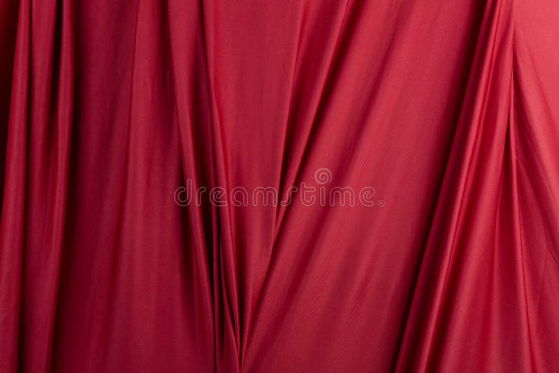 Texture, Background, Template. Silk Fabric. Red Silk Drapery and ...