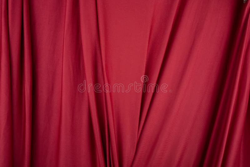 Texture, Background, Template. Silk Fabric. Red Silk Drapery and ...