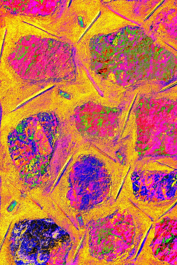 Texture and Background of a Wall Made of Rough-hewn Stones. Image with ...