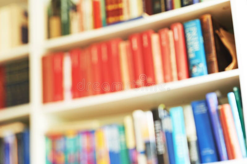 Texture, Background and Wallpaper with Bookshelf, Blurred and Pattern ...