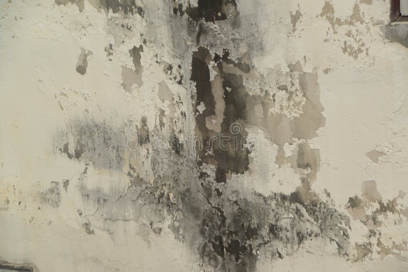 Texture and Background of Water Stains on the Cement Building Wall ...