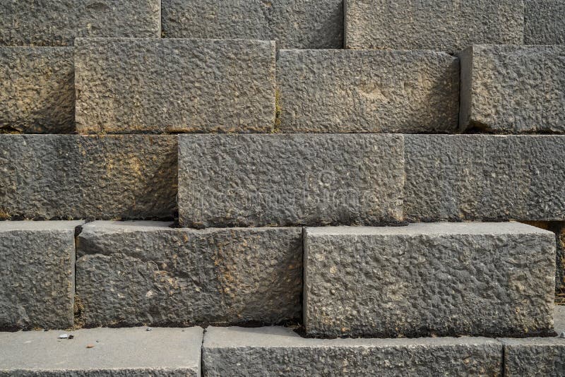 Texture Background of Weathered Old Natural Clean Cut Rectangle Stone ...