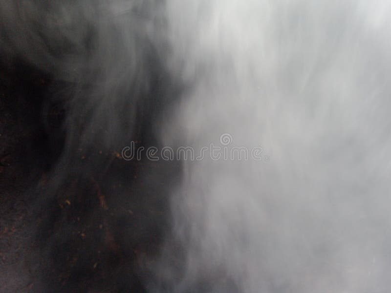 Texture Background of White Gray Smoke. Stock Image - Image of wave ...