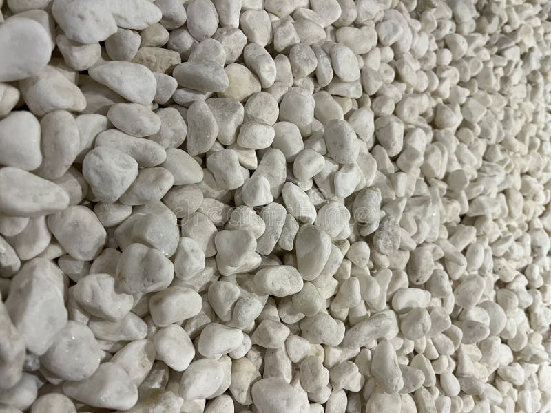 Texture Background White Round Stones Close Up Stock Photo - Image of ...