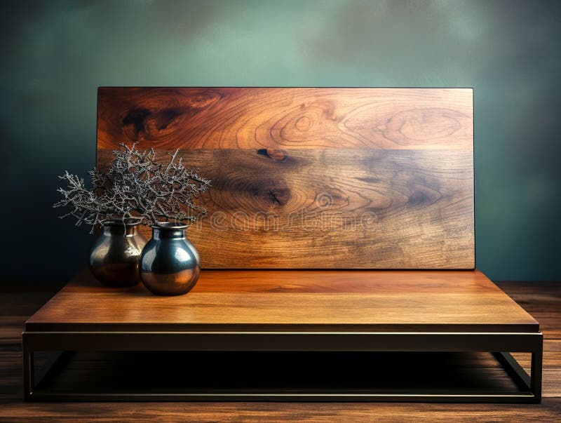 Texture Background with Wooden Board, Space for Text. Stock Image ...