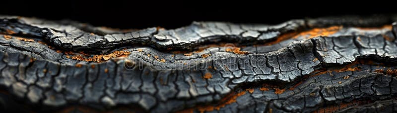 The Texture of Bark on an Ancient Tree Stock Image - Image of core ...