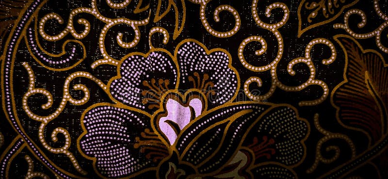The Texture of a Batik stock photo. Image of pattern - 205927398