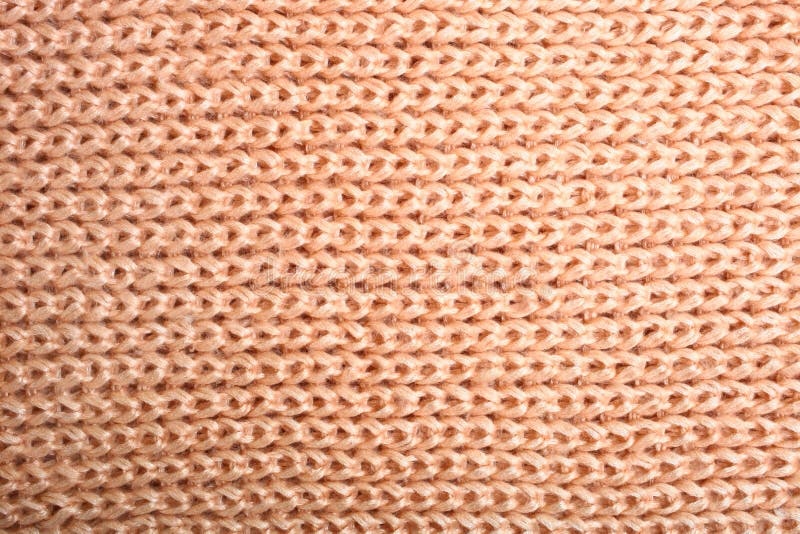 Beige knitted fabric stock photo. Image of trend, background - 112270178