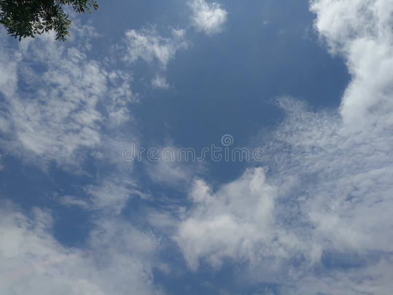 Texture of Beautiful Spring Clouds Stock Photo - Image of citycloud ...