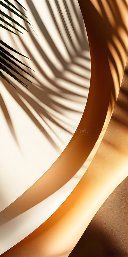 Texture Beige Colored Paper, Edge of Paper Slightly Curved. Place for ...