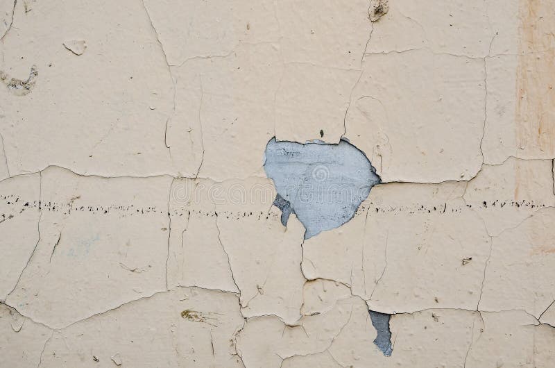 Texture of Beige Cracked Wall Stock Image - Image of broken, build ...