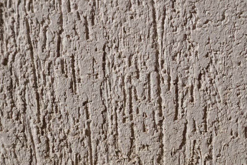 Texture of Beige Decorative Facade Plaster Close-up Stock Image - Image of vintage, coating ...