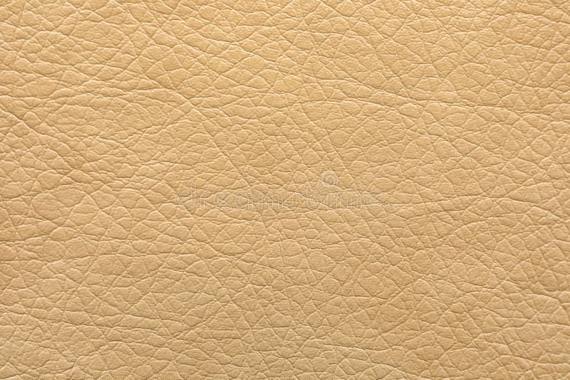 Texture of Beige Leather As Background, Closeup Stock Image - Image of ...