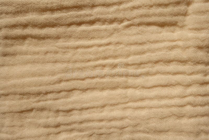 Texture of Beige Muslin Cotton Fabric Stock Image - Image of muslin ...