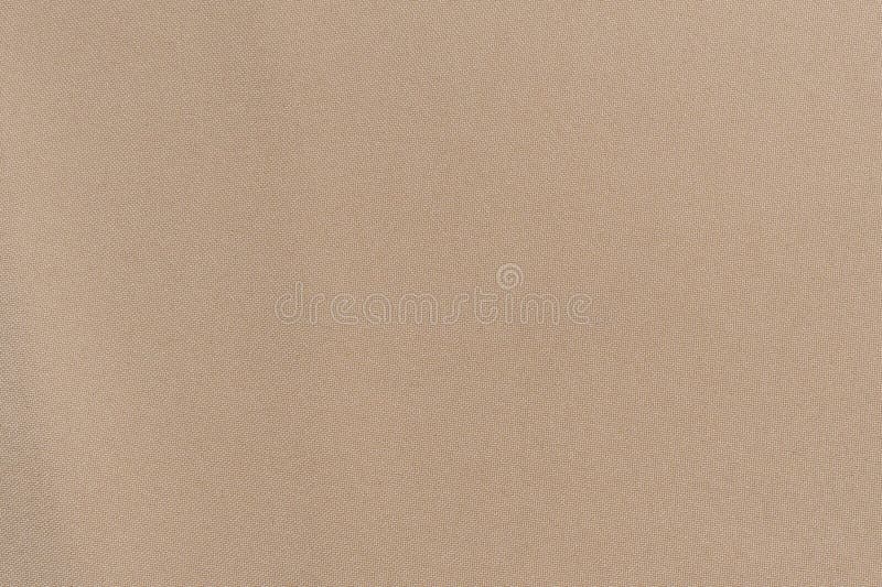 Texture of Beige or Sand Polyester Twill Fabric Close-up. Background ...