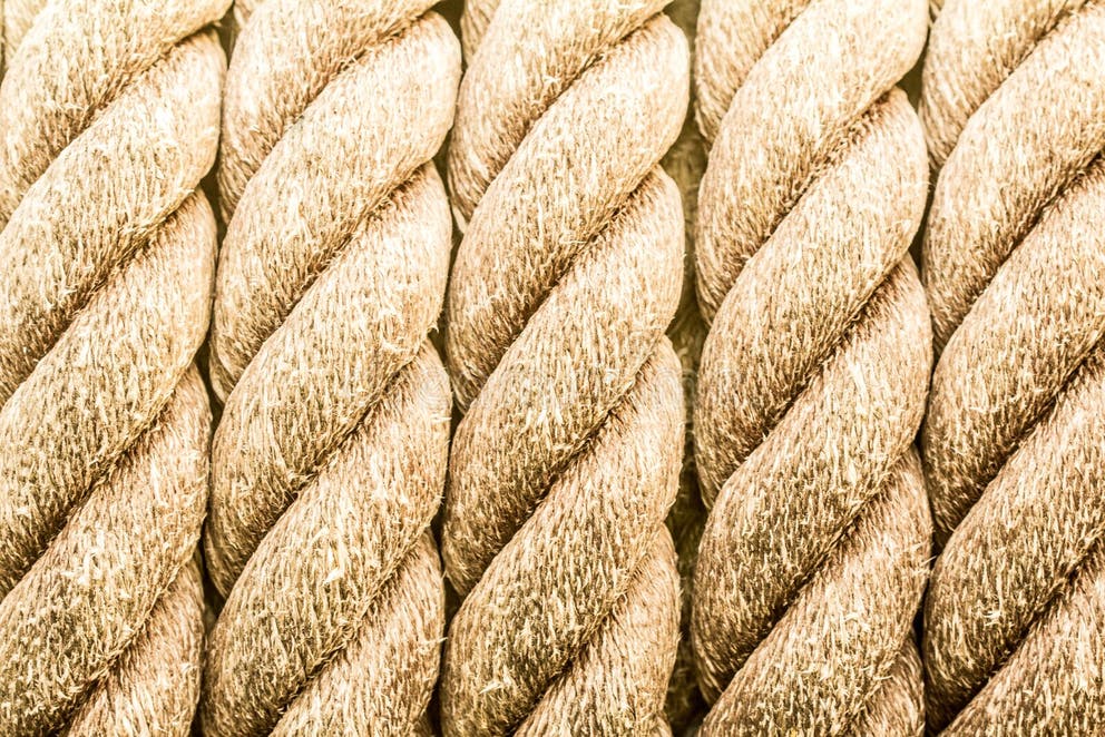 Texture of Big Rope for Background Stock Image - Image of cable, coil ...