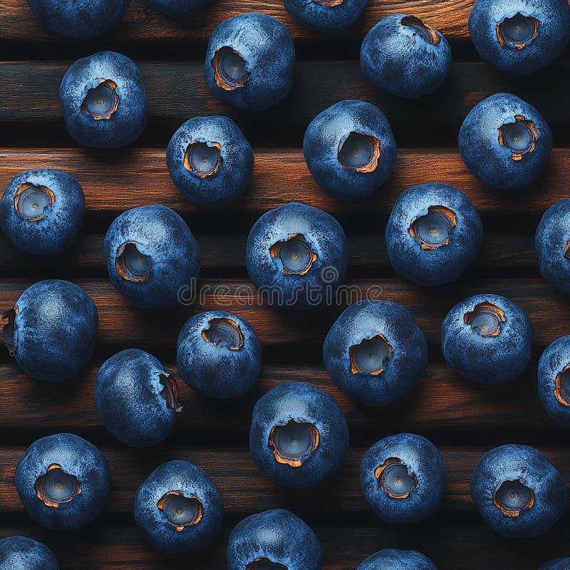 The Texture of Bilberries As a Background, a Pattern Made of ...