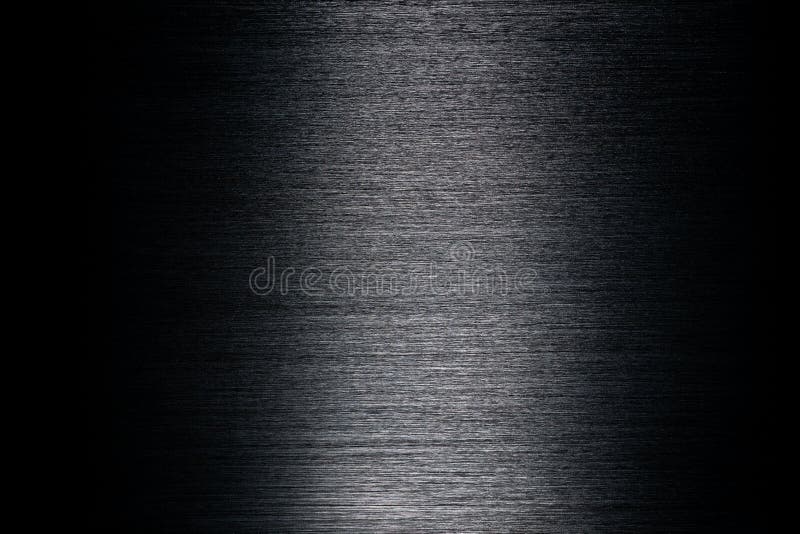Texture of Black Anodized Brushed Aluminum Stock Photo - Image of ...