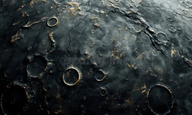 Texture Black Background in Planet Texture Style. Stock Photo - Image ...