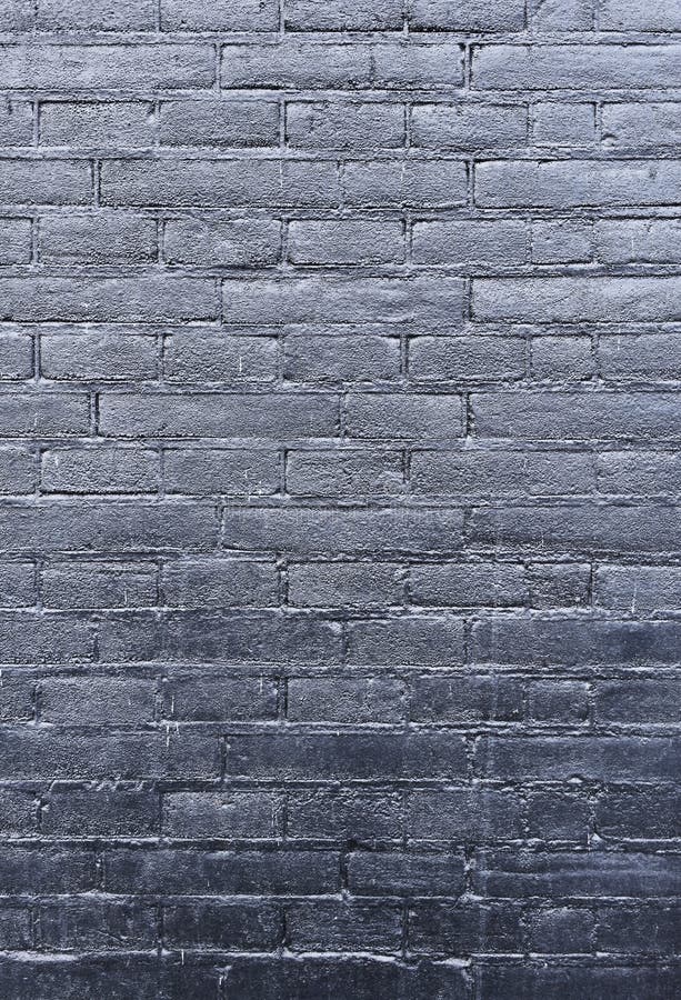 Texture of a Black Brick Wall Stock Image - Image of backdrop, surface ...