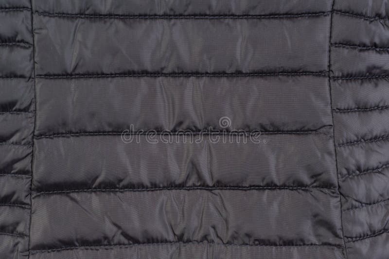 Texture down black jacket stock image. Image of decor - 107889561