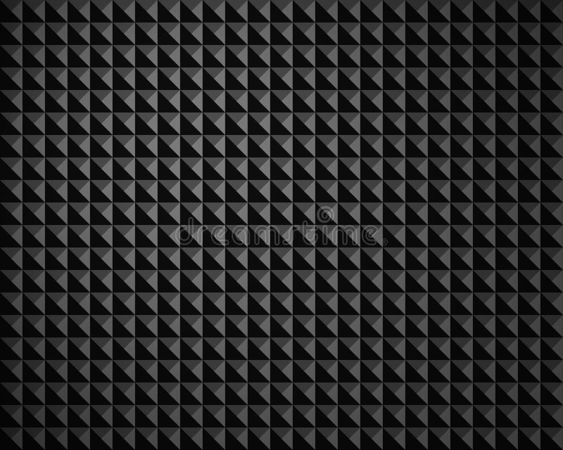 Texture Black Gray Pyramid Structure Stock Illustration - Illustration ...