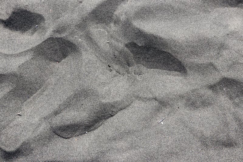 Texture of Black Magnetic Sand for Background Stock Image - Image of ...