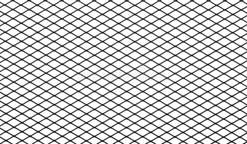 Texture of Black Mesh Isolated on a White Background Stock Image ...