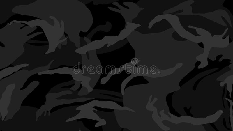 Texture Black Military Army Camouflage Pattern Background Stock ...