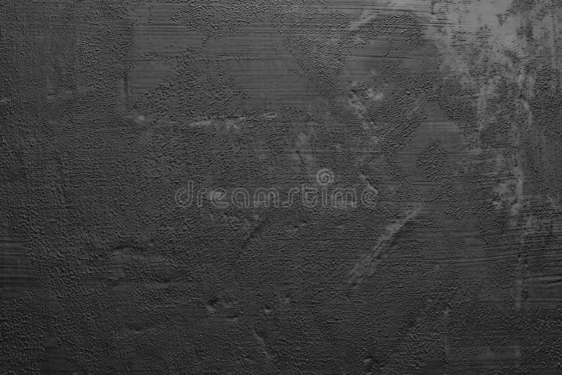 Black Paint Smeared on the Wall. Dark Background, Substrate for Work ...