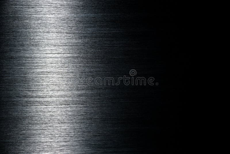Texture of Black Polished Anodized Aluminum with Light Reflection Stock ...