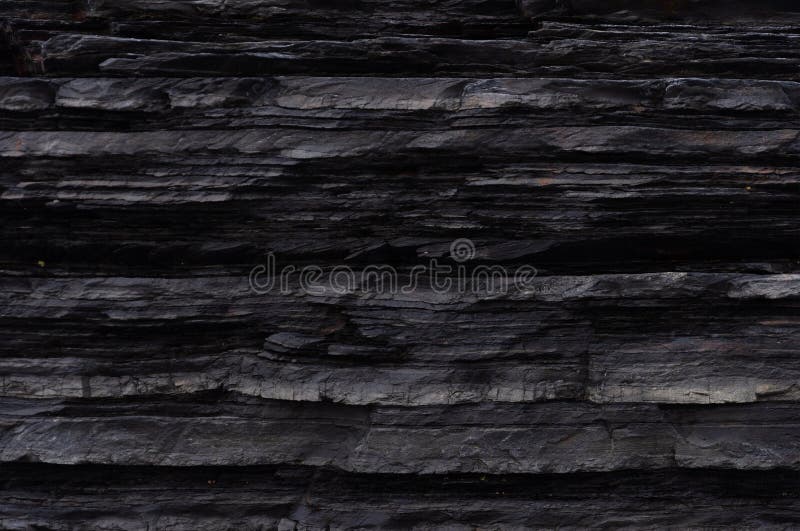 Texture of Black Rock Surface Stock Photo - Image of texture, cliff ...