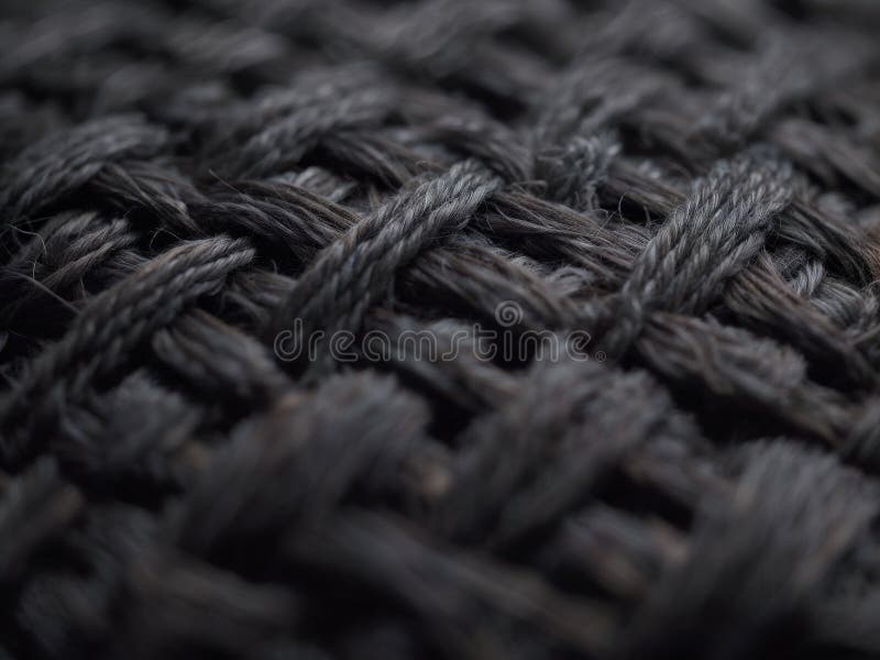 Texture with a black rope stock illustration. Illustration of concept ...