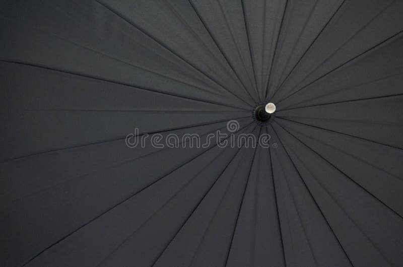 Texture of a Black Umbrella. Textile Concept Stock Photo - Image of ...