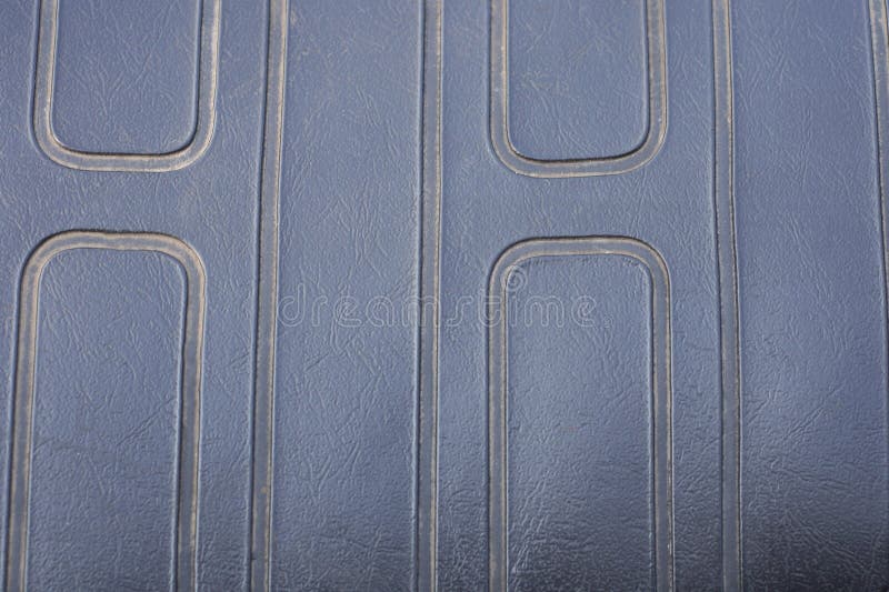 Texture Black Upholstery on the Seat with Stitching Stock Photo - Image ...