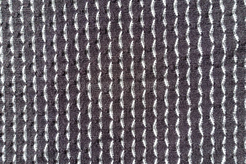 Texture of Black and White Jersey with Geometric Pattern Stock Photo ...