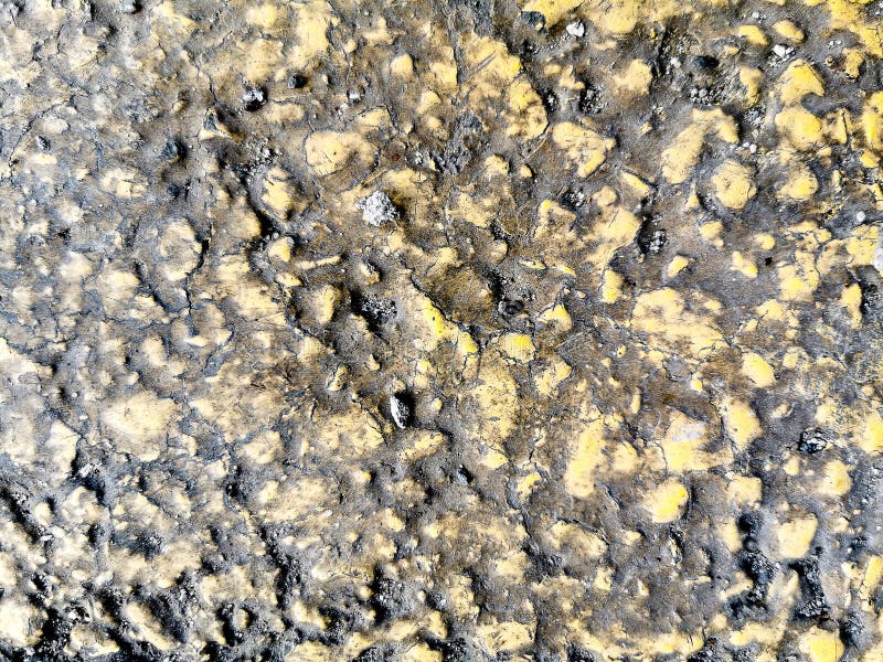 Texture of Black and Yellow Asphalt for Design, Background or Wallpaper ...