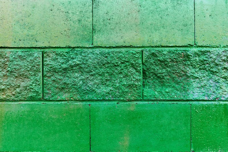 Texture Block Green Closeup Stock Image - Image of green, construction ...