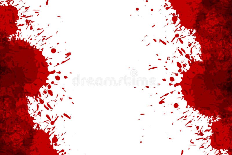 The Texture of Blood on the Fabric - Close-up View of the White Fabric ...