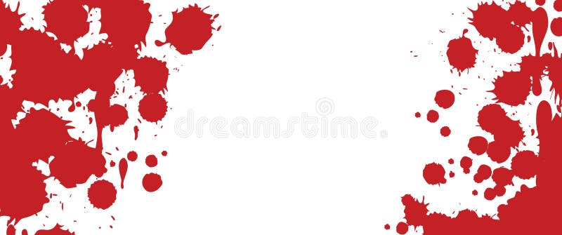 The Texture of Blood on a White Background. Illustration Design Stock ...