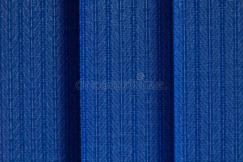 Texture of Blue Blinds on the Window. Unusual Fabric Background Stock ...