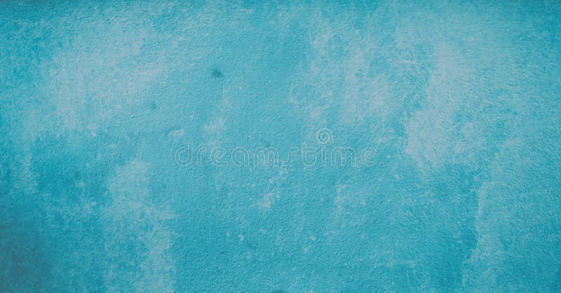 Texture of the Blue Cement Wall Background and Wall is Stained with ...