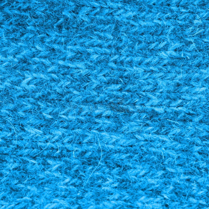 The Texture of the Blue Color of the Fabric. Closeup Stock Photo ...