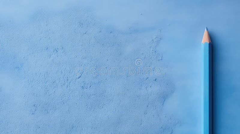 Texture Blue Crayon Background Stock Illustration - Illustration of ...