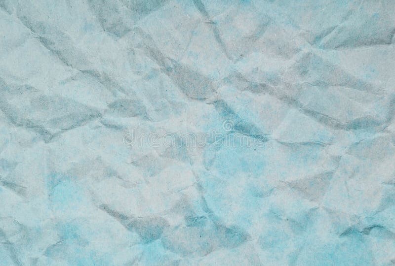 Texture of Blue Crumpled Paper Stock Photo - Image of detail, crinkle ...