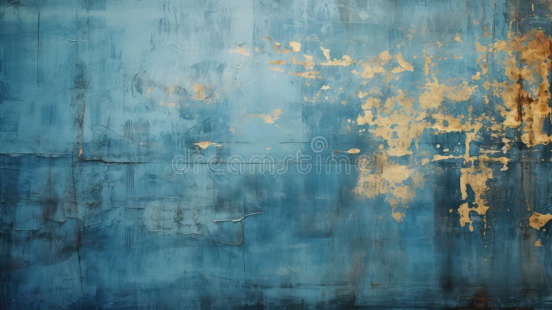 Texture Blue Distressed Background Stock Illustration - Illustration of ...