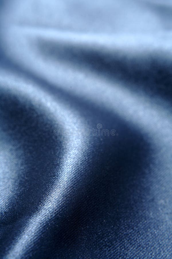 Blue Fabric Texture, Natural Linen Textile As Background Stock Photo ...