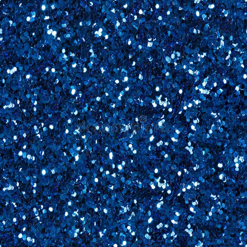 Texture from Blue Glitter. Seamless Square Texture for Art Work. Stock ...