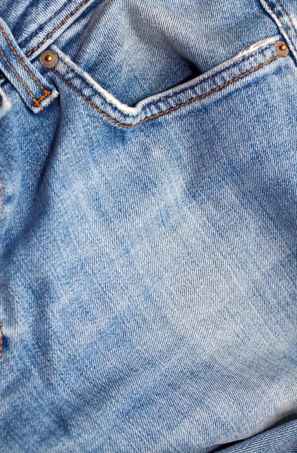 Texture of Blue Jeans Textile Close Up Stock Photo - Image of material ...